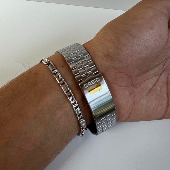 Casio | Accessories | Casio Wrist Technology Waterresistant Silver ...